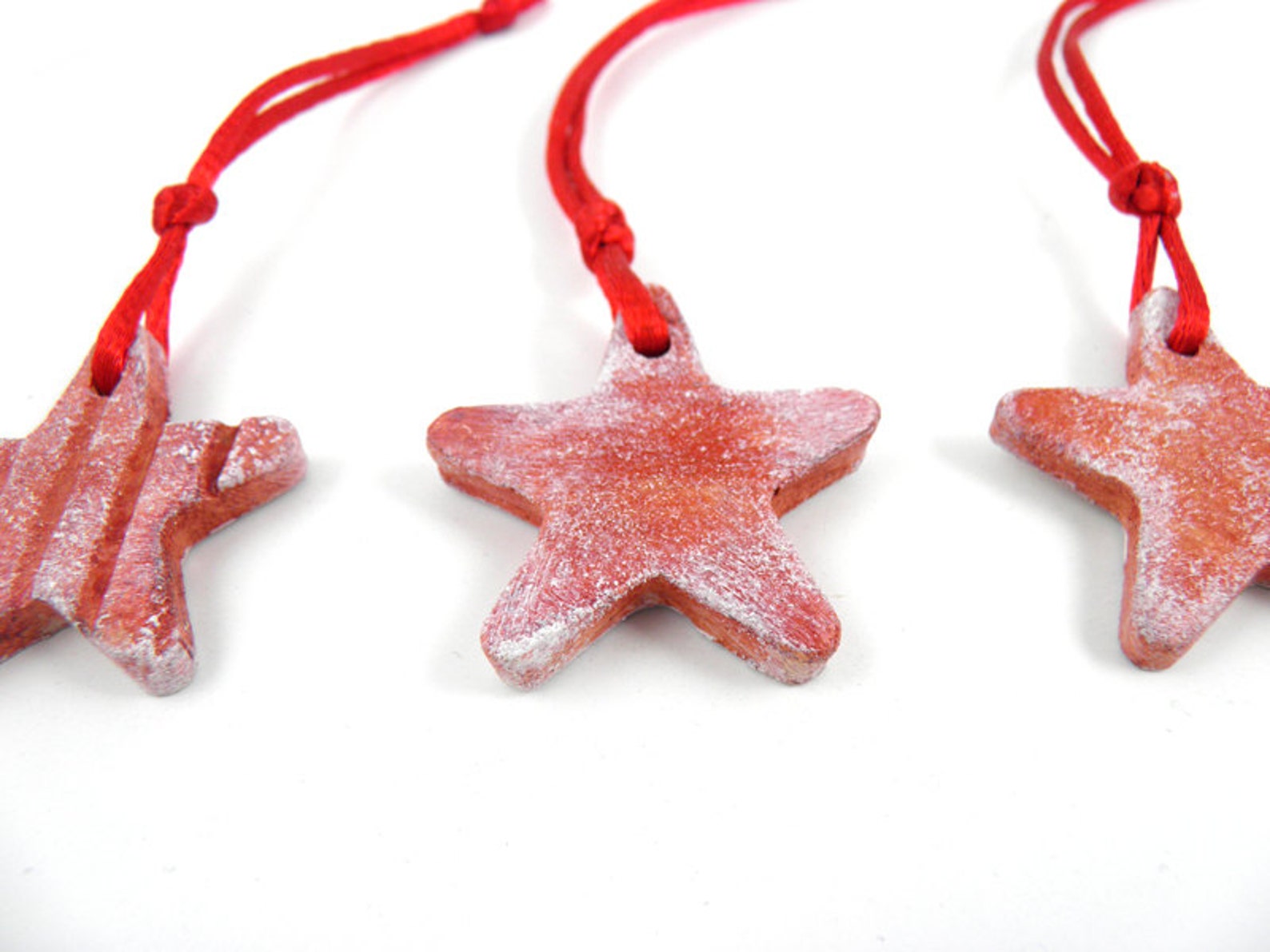Christmas Stars Ornaments, Ceramic Stars Ornaments, Christmas ...