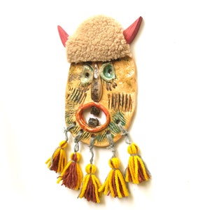 Folk Art Mask , Bulgarian Kuker Mask, Bulgarian Folk Art, Original ...