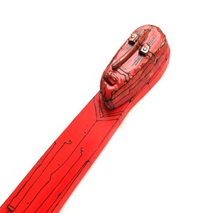 Abstarct Human Figure, Red Sculpture, Hanging Art Doll, Ceramic ...