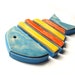 Skeleton Wall Fish Fish Bone Wall Art Colorful Ceramic Fish - Etsy