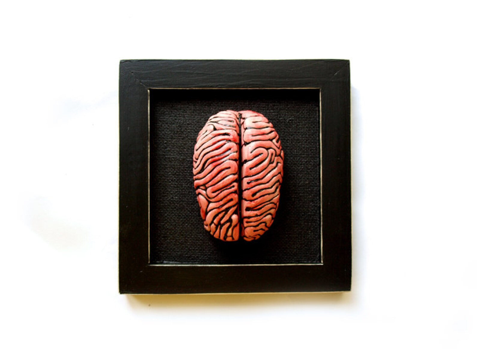 Brain Sculpture Ceramic Brain Sculpture Brain Wall Art | Etsy