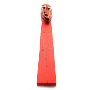 Abstarct Human Figure, Red Sculpture, Hanging Art Doll, Ceramic ...