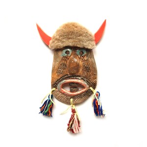 Folk Art Mask Bulgarian Kuker Mask Bulgarian Folk Art | Etsy