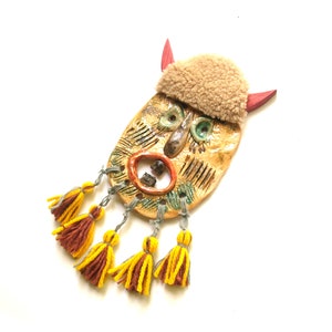 Folk Art Mask , Bulgarian Kuker Mask, Bulgarian Folk Art, Original ...