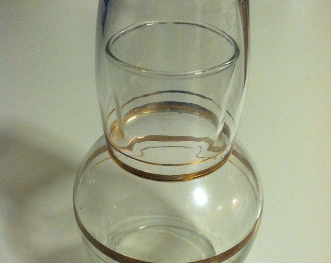 Libby Glass Tumble up Set - Simple and Perfect for Your Guest Room - Etsy