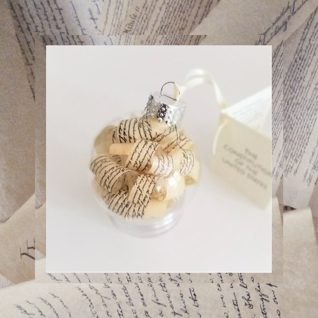 The Constitution of the United States - Parchment Reproduction ...