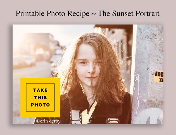 PRINTABLE Mini Photography Lesson for Cell Phone and DSLR - Etsy