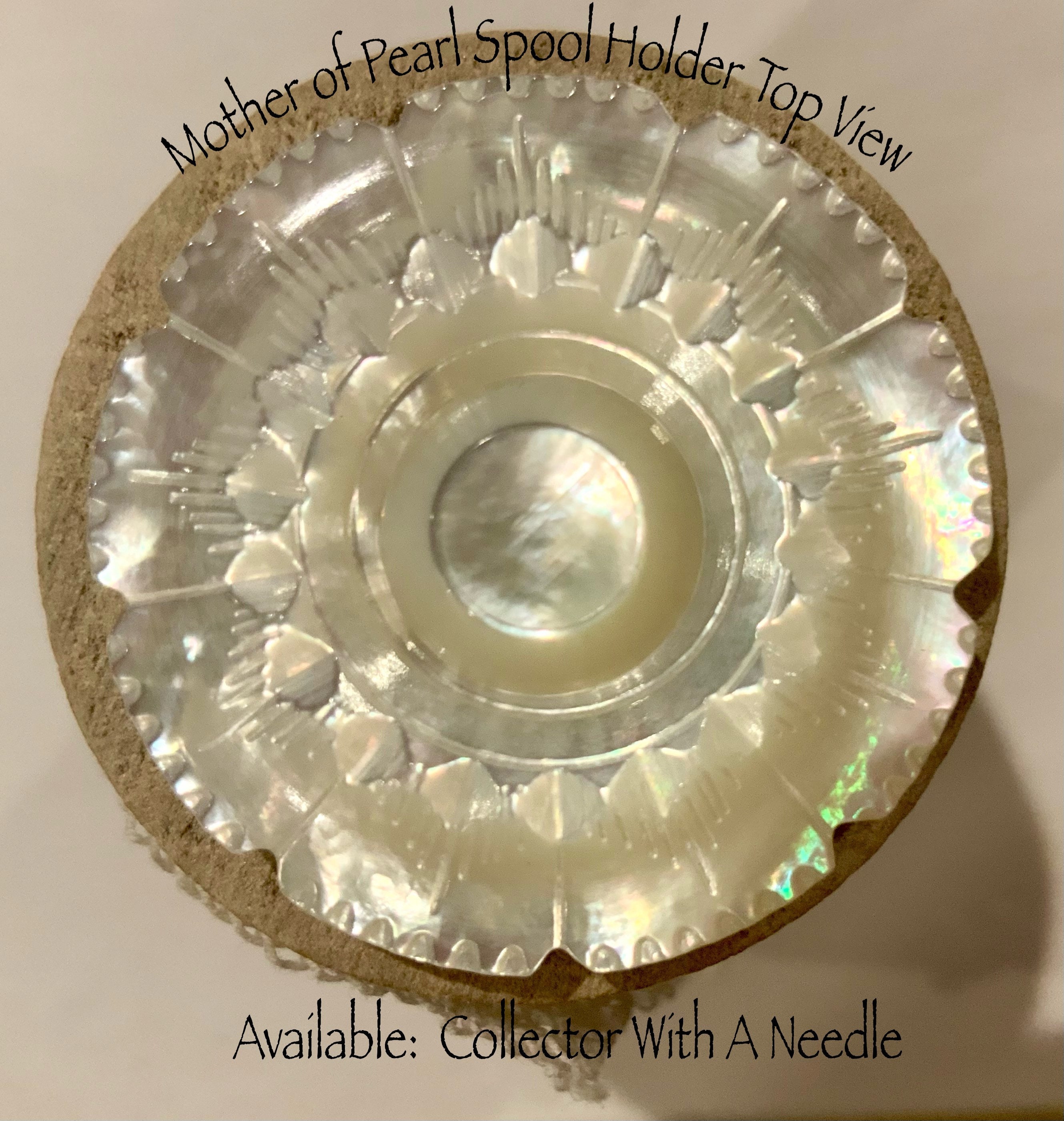 Mother of Pearl YLI Hand Quilting Thread Reel Spool Holder - Etsy