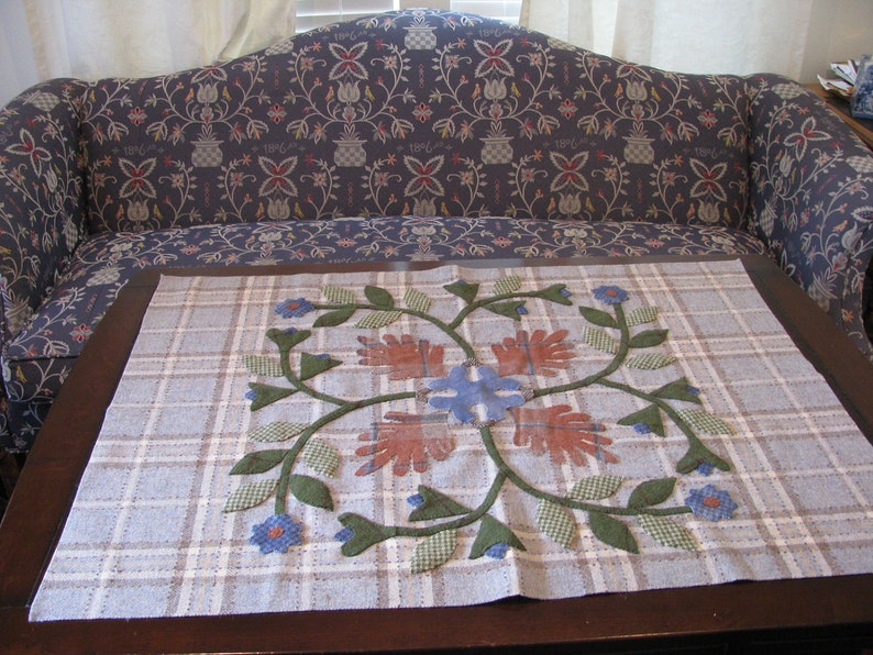 Radical Rose & Reel Applique Quilt Pattern - Etsy