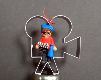 Movie Clapboard Cake Topper - Etsy