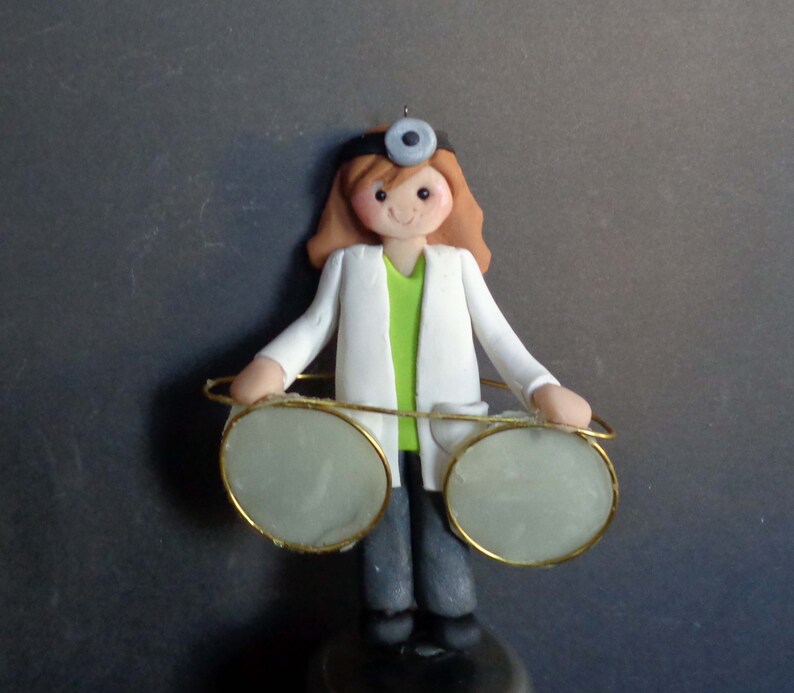 Doctor Optometrist Christmas Ornament Ophthalmologist Eye - Etsy UK