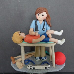 Physical Therapy Therapist Cake Topper Table Ball Handcrafted - Etsy