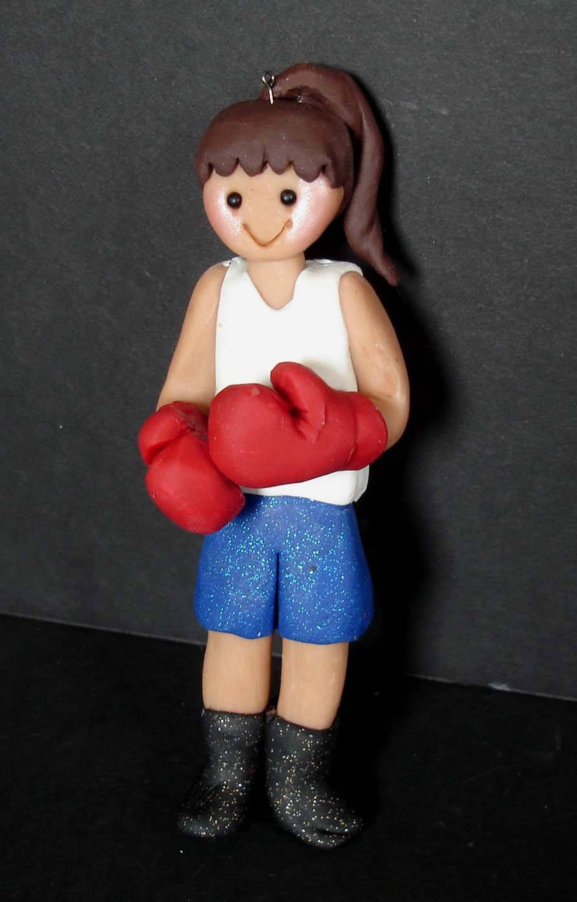 Girl Boxer Christmas Ornament Gloves Boxing Ring Boots Shorts - Etsy