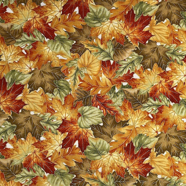 Timeless Treasure Fall Fabric - Etsy