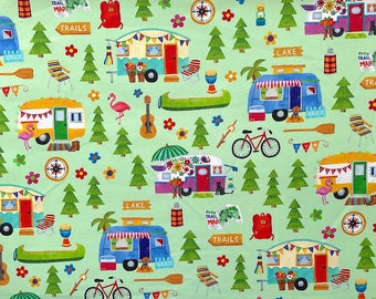 Travel Themed Fabric - Etsy