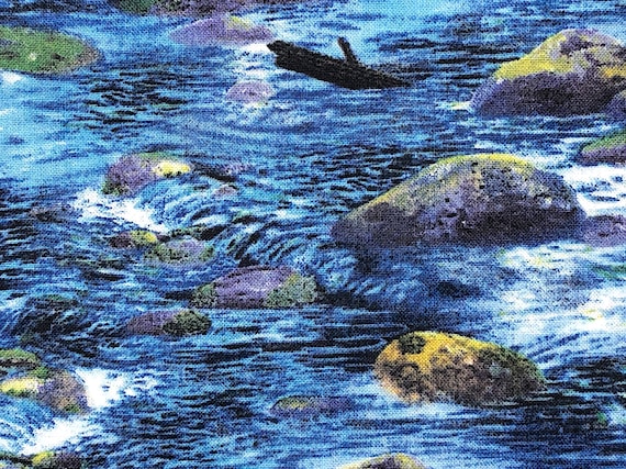 Dark Blue Pictures Of River Rocks