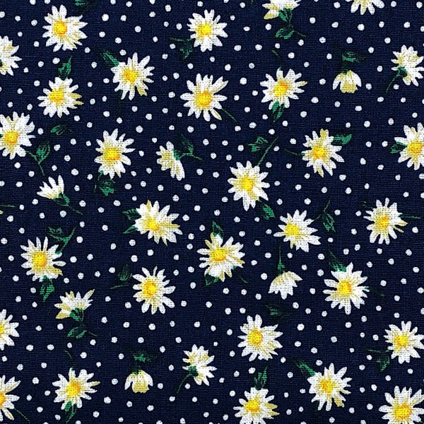 Daisy Fabric - Etsy