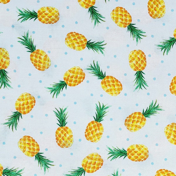 Pineapple Fabric - Etsy