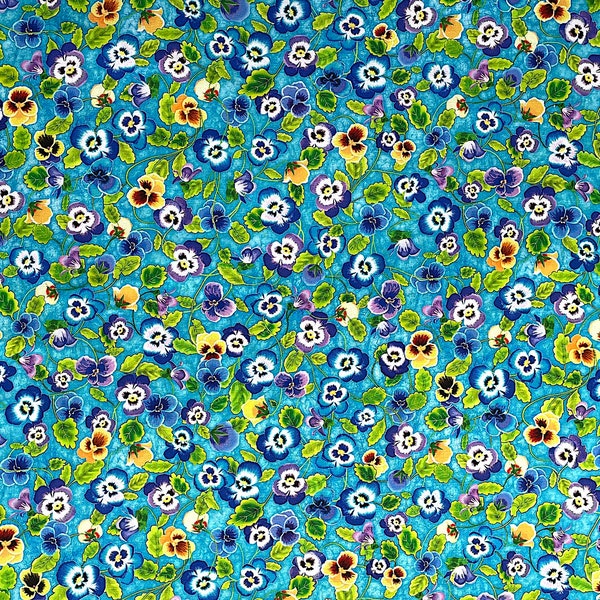 Violets Quilting Fabric - Etsy