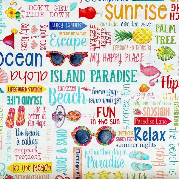 Words Saying Fabric - Etsy