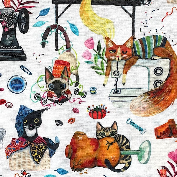 Sewing Theme Fabric - Etsy
