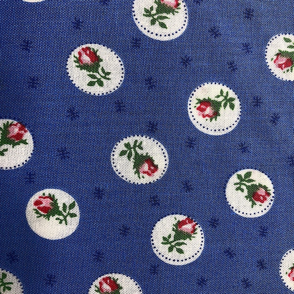 Rosebud Fabric - Etsy