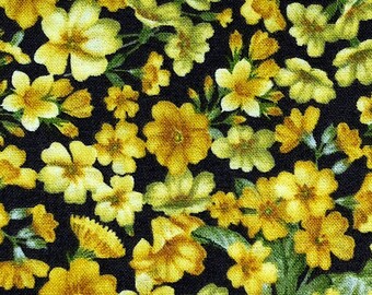 Yellow Fabric Flower | Etsy