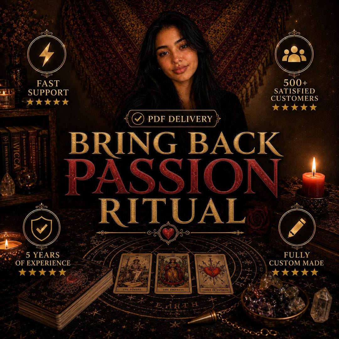 Bring Back the Passion Ritual | Premium Love & Desire Ritual, Romantic ...