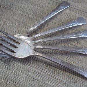Rare Vintage Silverware Embassy Silver Plate Bouquet Listing One Fork ...