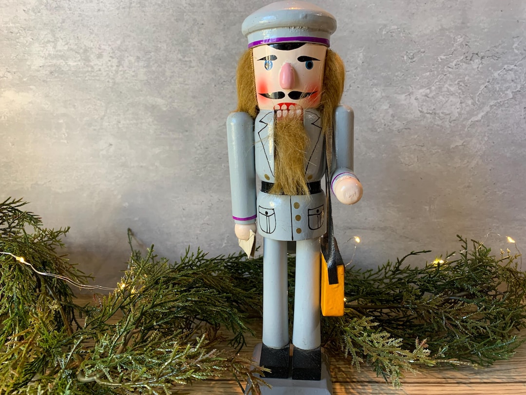 Wooden 9.75 "mailman Nutcracker Figurine Christmas Nutcracker,holiday ...