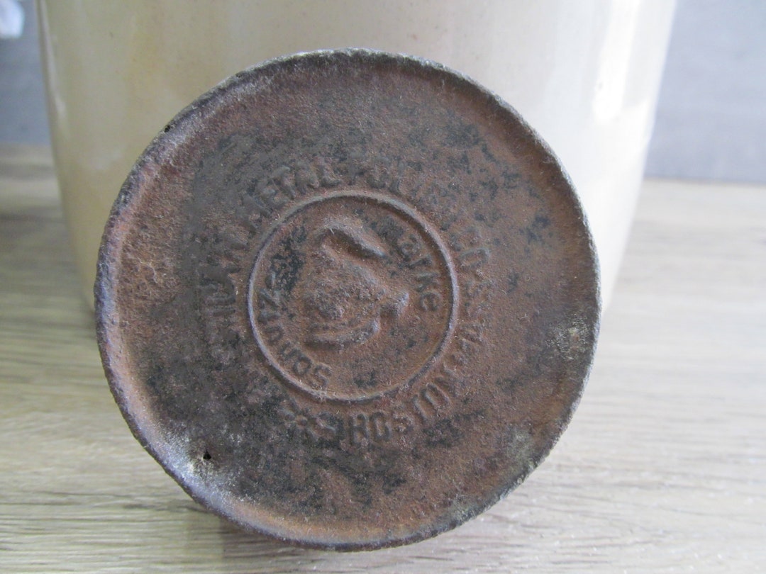 Rare Antique Embossed Lid Round Tin ,american Metal Polished Paste Tin ...