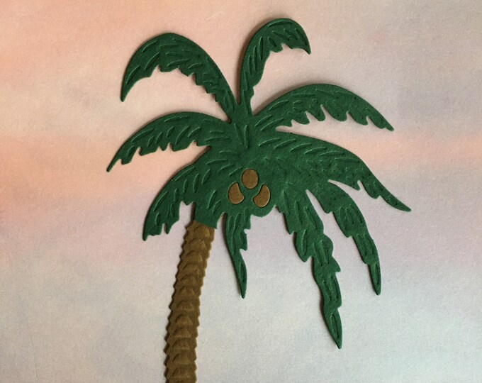Palm Tree Die Cut Embellishment for Scrapbooking & Card Making - Etsy