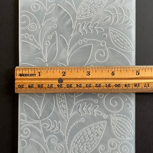 5 X 7 Leaf Vine Embossing Folder for Card Making & Scrapbooking, Birthday Embossing Folder, Gift ...