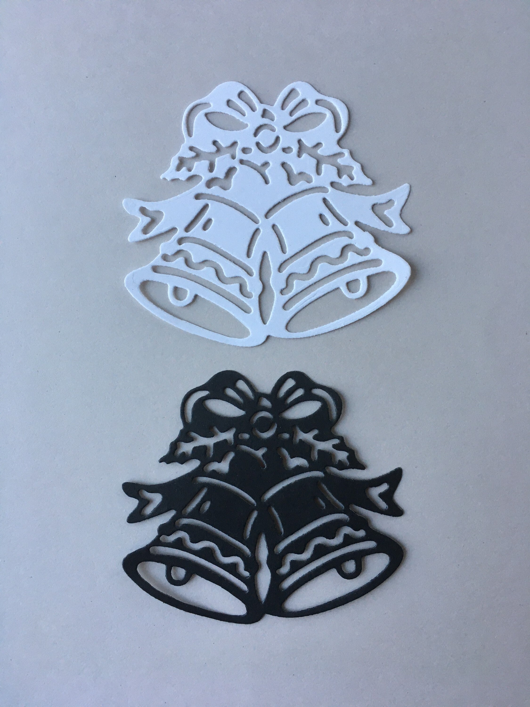 Bell Die Cut Embellishment for Scrapbooking Card Making | Etsy