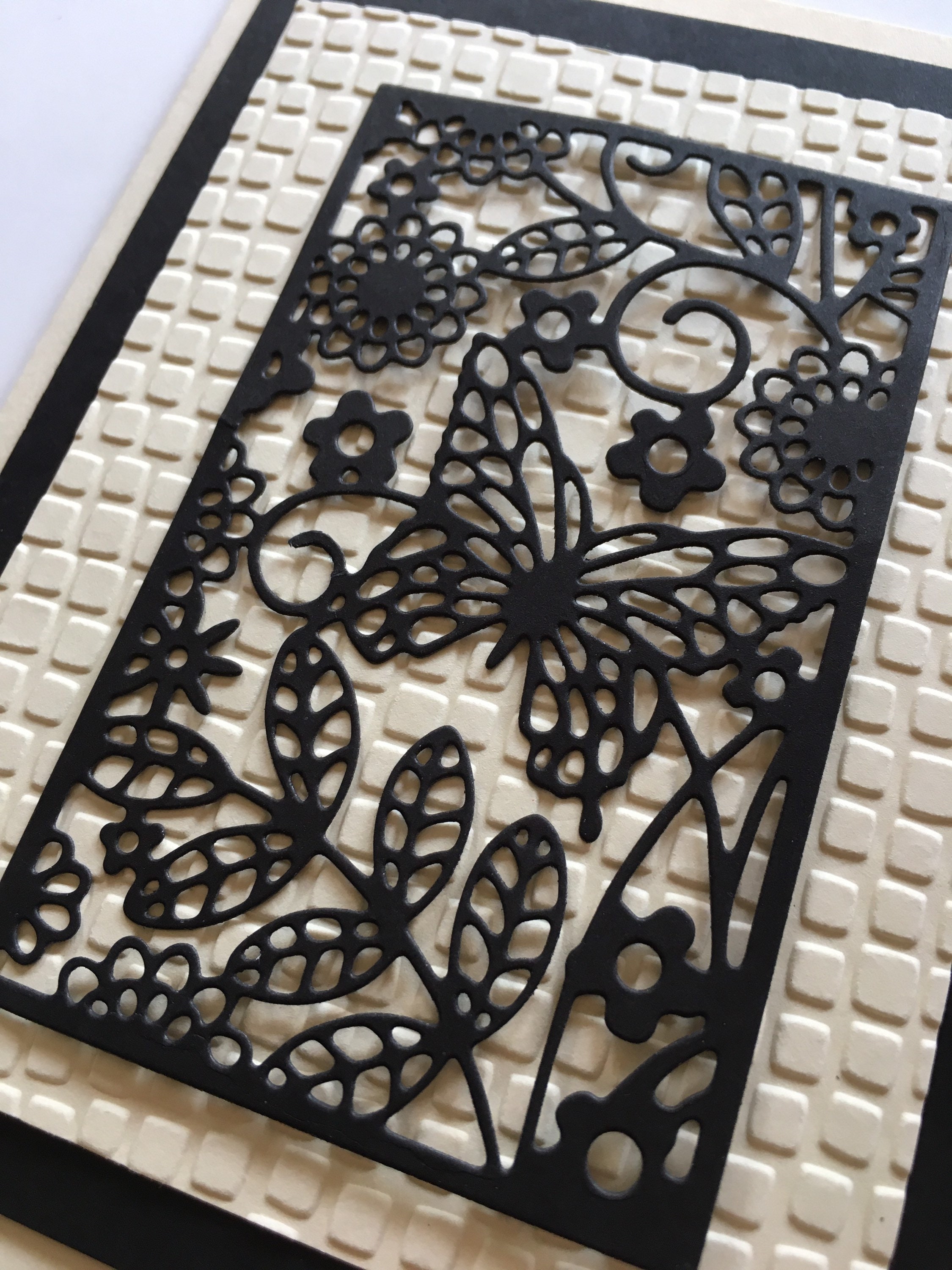 Butterfly Paper Die Cut Butterfly Paper Cut Out Card Fronts | Etsy