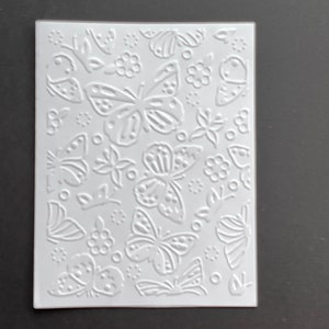 Butterfly Embossing Folder for Card Making Scrapbooking - Etsy