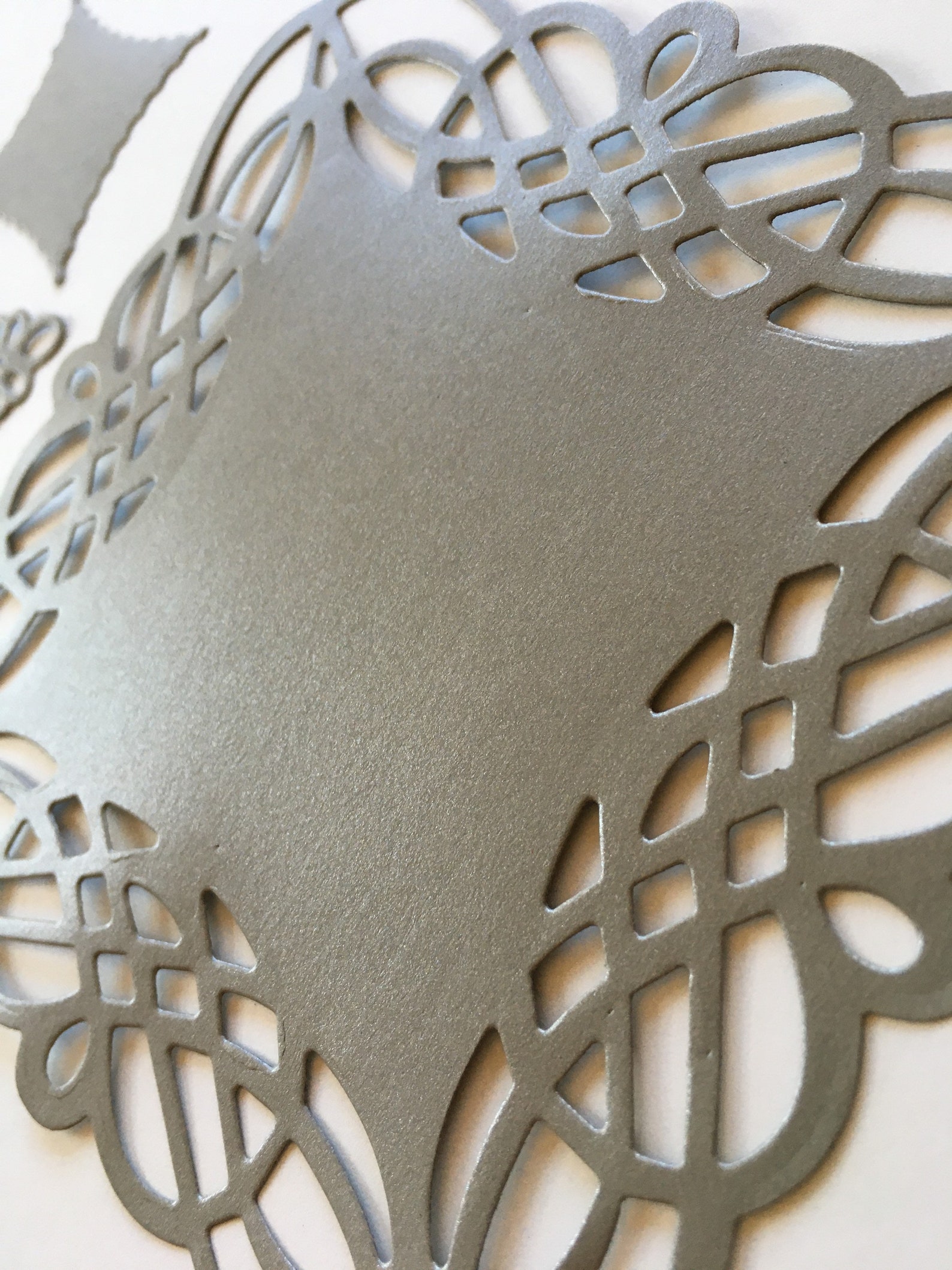 4pc Paper Frame Die Cut Set Card Front Card Embellishment - Etsy