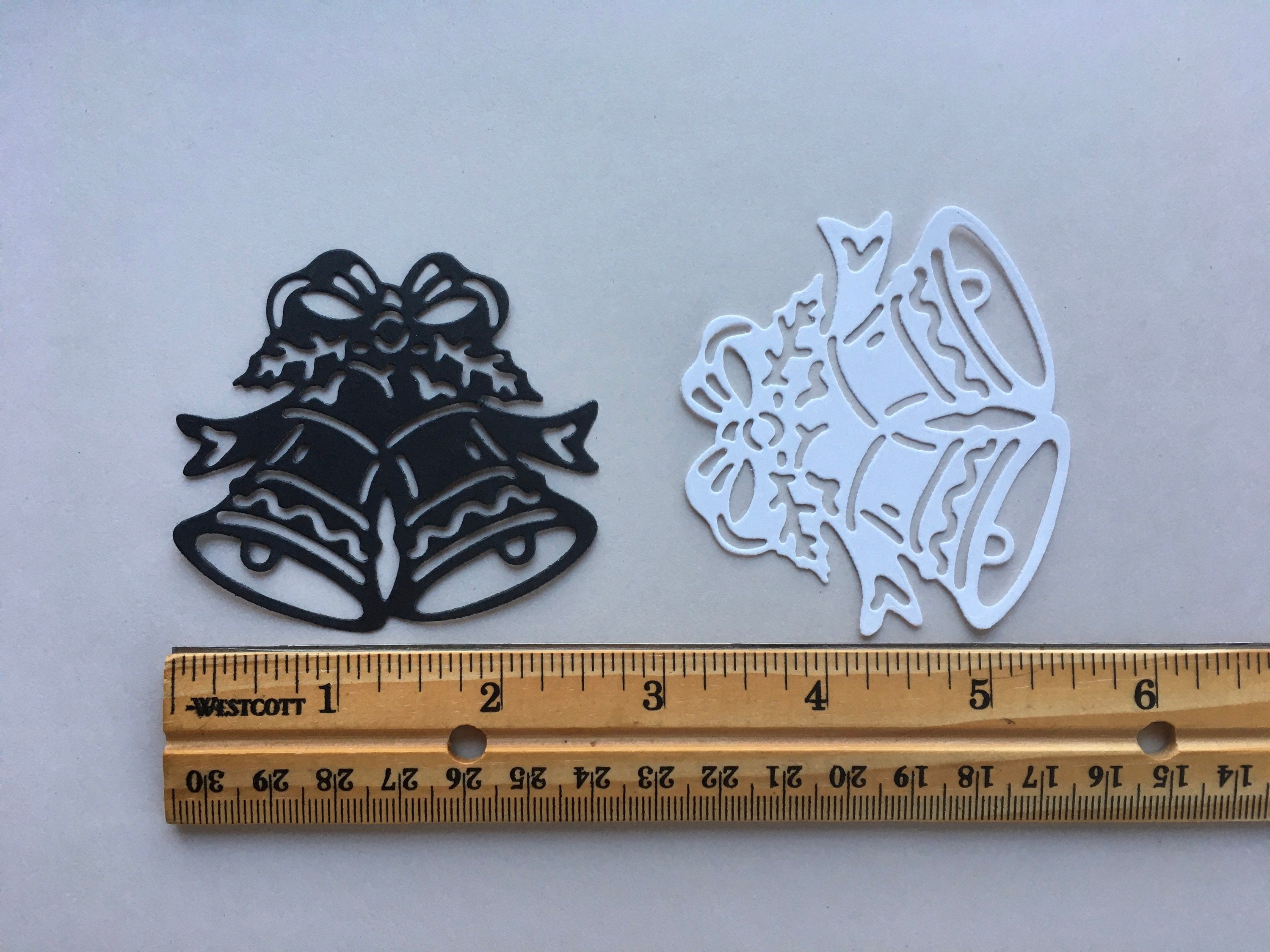 Bell Die Cut Embellishment for Scrapbooking Card Making | Etsy