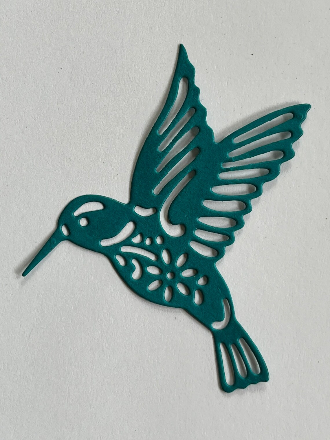Hummingbird Die Cut ~ Scrapbook Embellishments, Card Embellishments ...