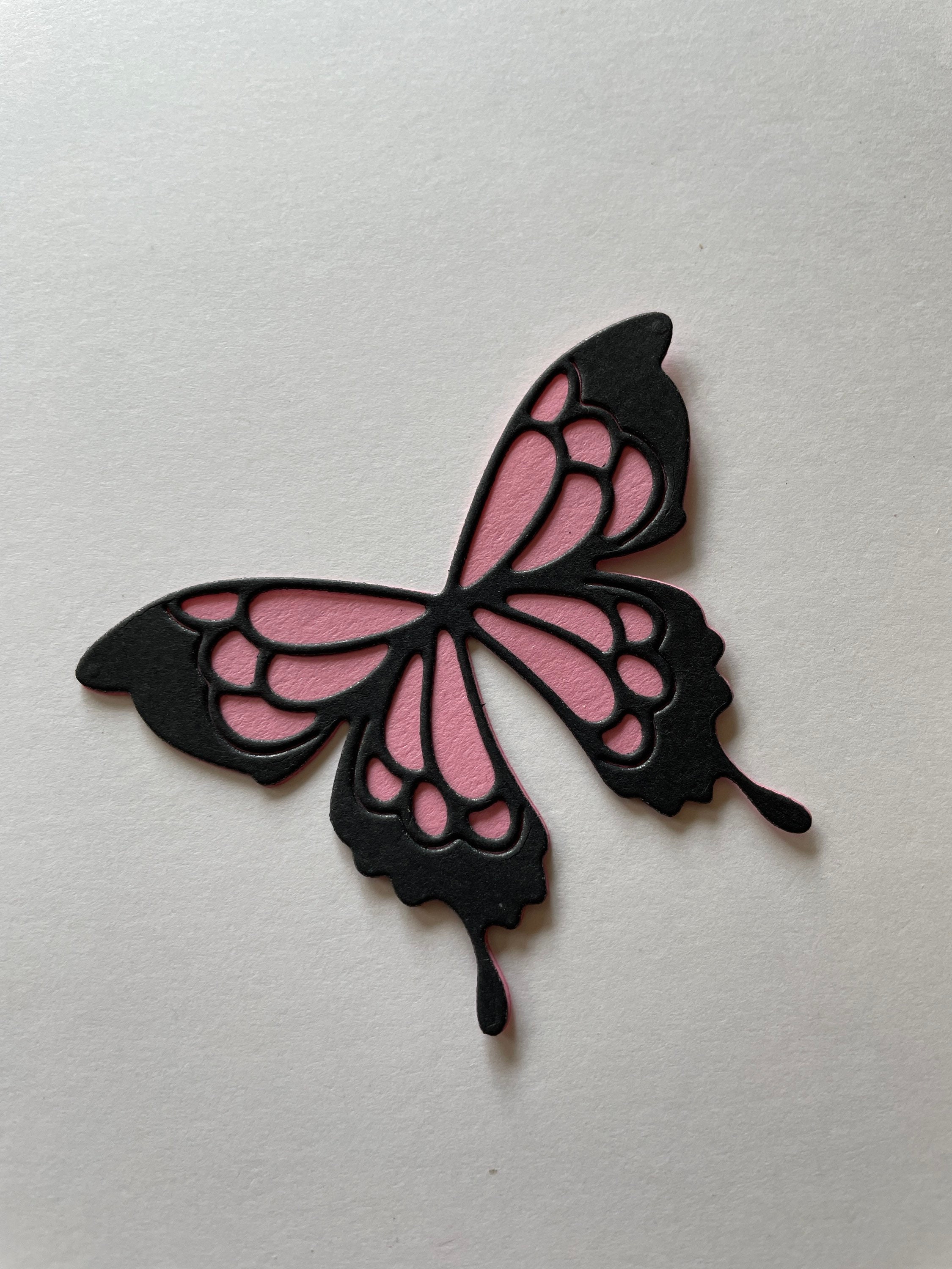 Butterfly Paper Die Cut Butterfly Paper Cut Outs for | Etsy