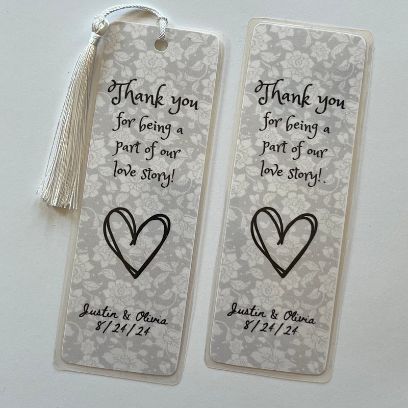 Bookmark Favors - Etsy