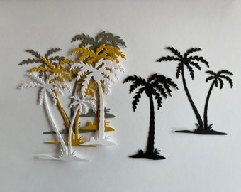 Palm Tree Die Cut Embellishment for Scrapbooking & Card Making - Etsy