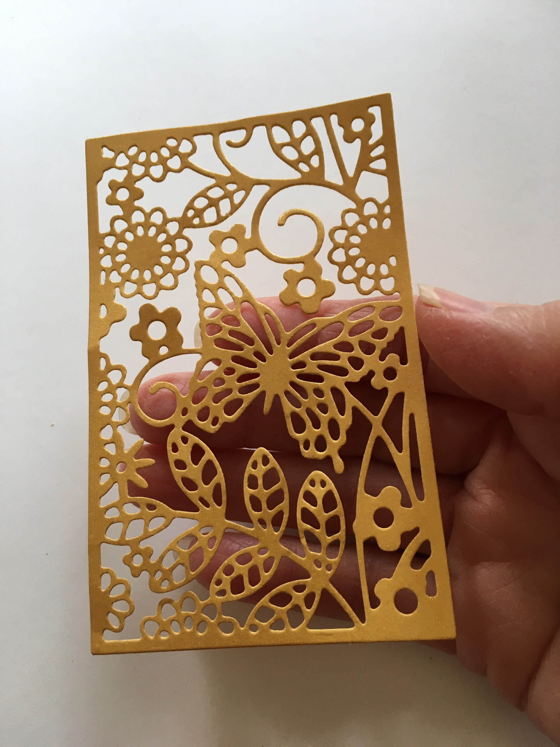 Butterfly Paper Die Cut Butterfly Paper Cut Out Card Fronts | Etsy