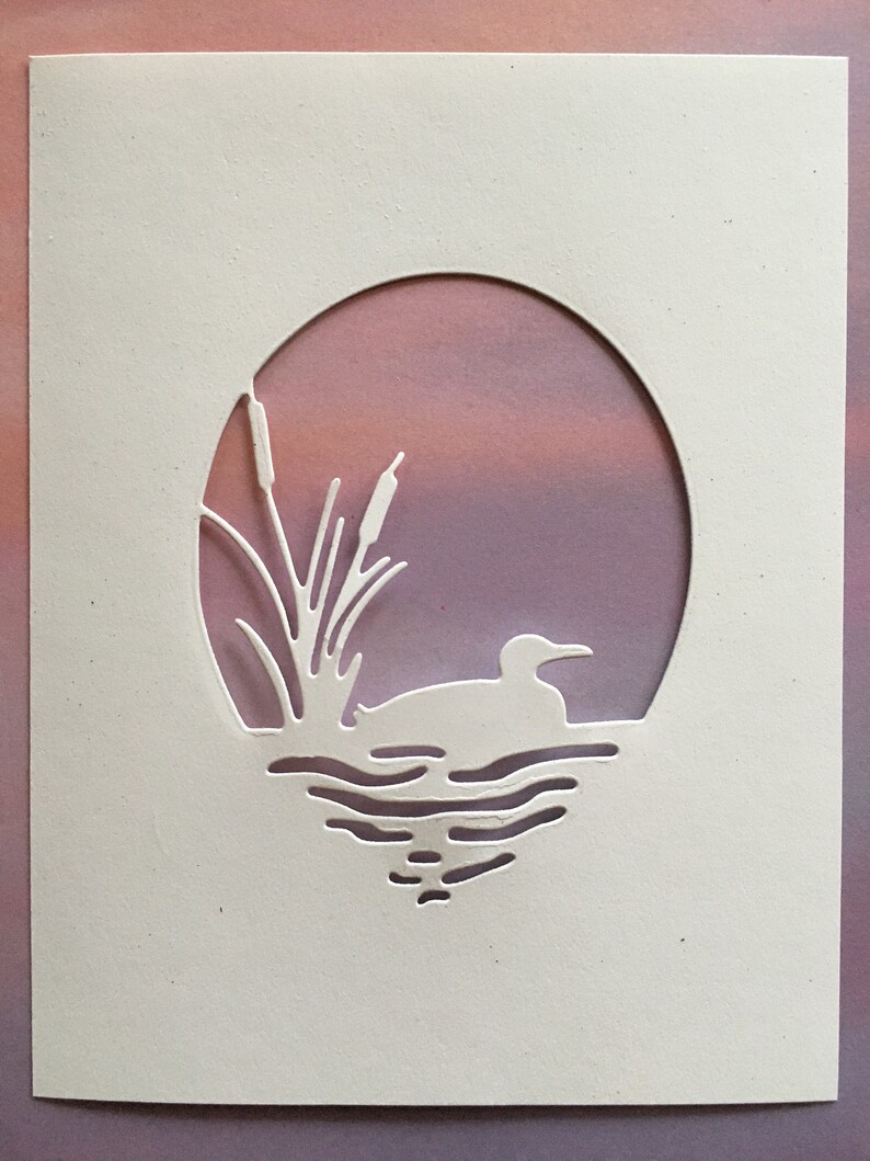 Duck Die Cut ~ Card Front ~ Cards ~ Embellishments ~ Paper Cut Out ...