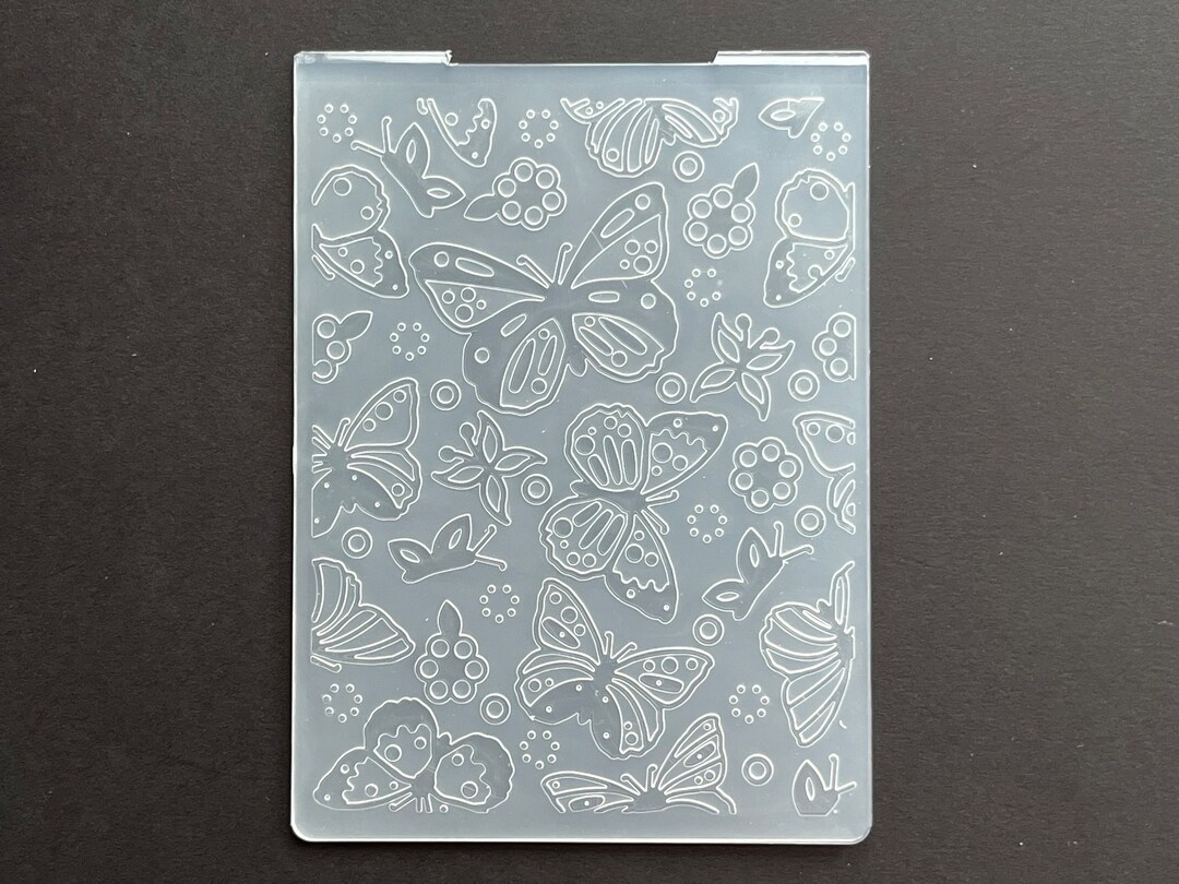 Butterfly Embossing Folder for Card Making Scrapbooking - Etsy