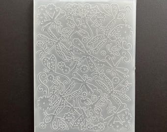 Swirly Embossing Folder for Card Making Scrapbooking - Etsy