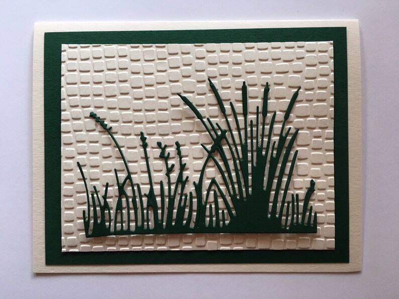 Cattail Grass Paper Die Cut Embellishment for Scrapbooking, Card Making ...