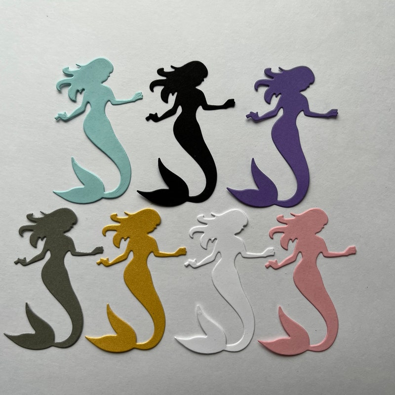 Mermaid Cut Outs - Etsy
