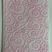 Swirly Embossing Folder for Card Making Scrapbooking - Etsy