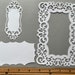 3pc Paper Frame Die Cut Set ~ Card Front ~ Card Embellishment ~ Paper ...